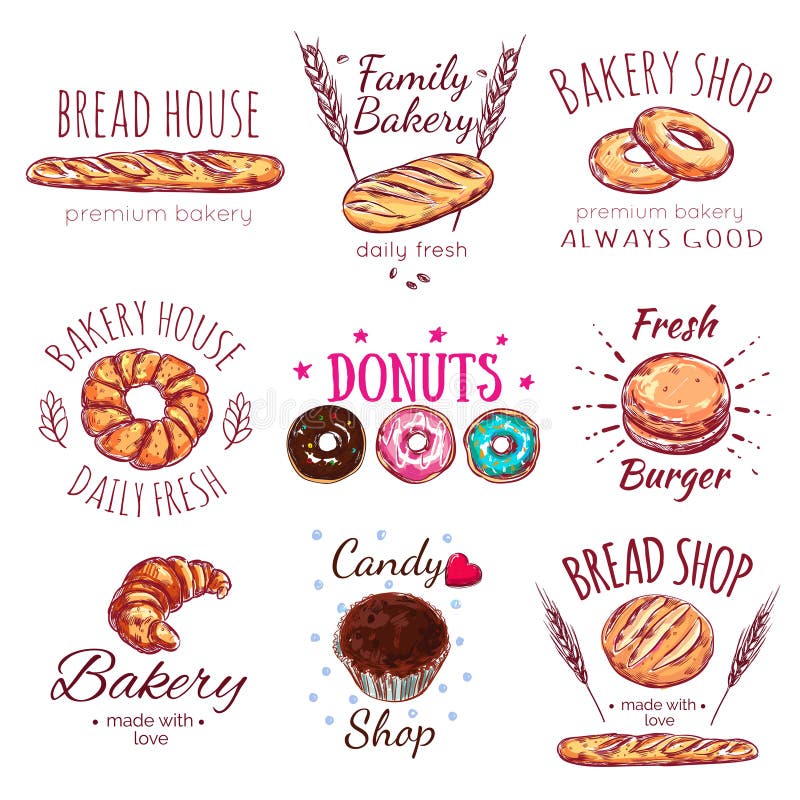 Bakery Descriptions Stock Illustrations – 59 Bakery Descriptions Stock ...