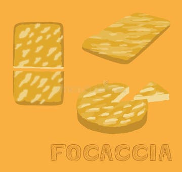 Focaccia Vector Stock Illustrations – 233 Focaccia Vector Stock ...