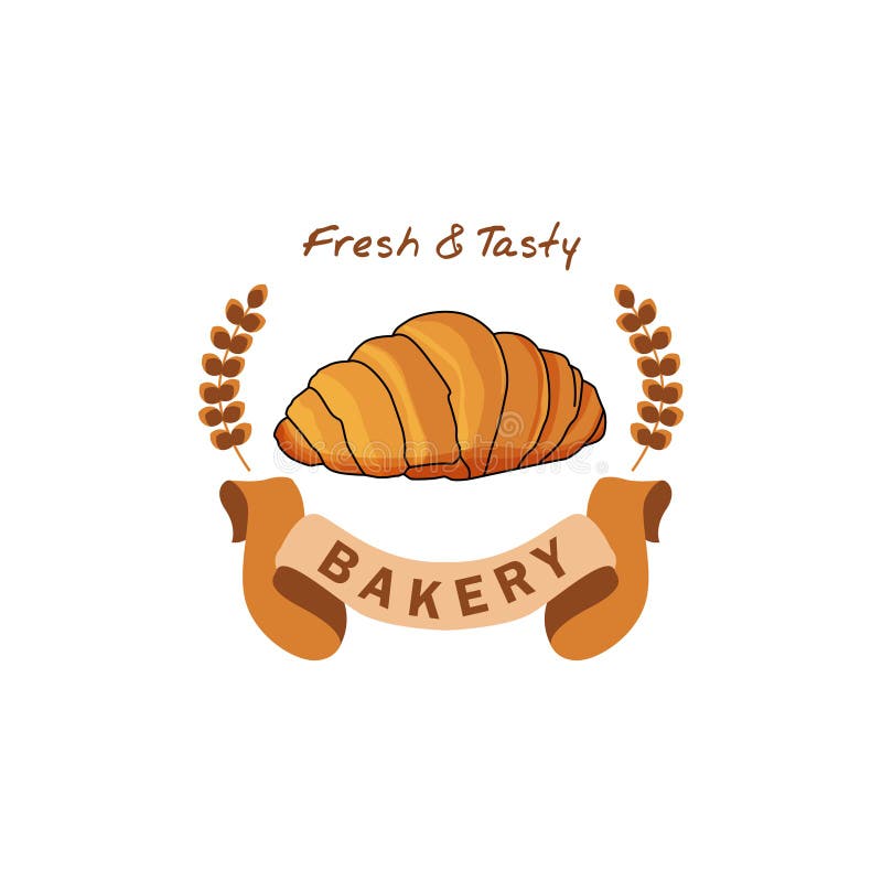 Bread and Bakery Logo Label Template Vector Design Stock Vector ...