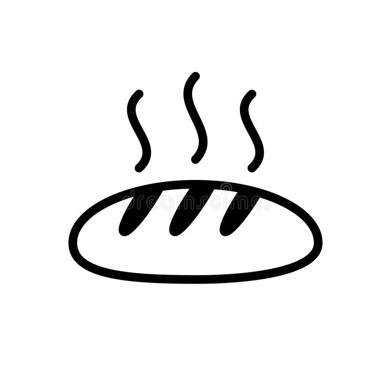 Bread Illustration Vector Design Template Basic RGB Stock Illustration ...