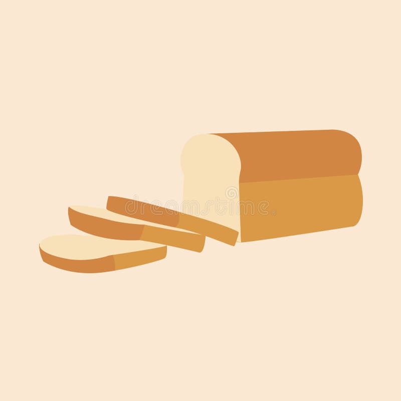 Cartoon Bread Loaf