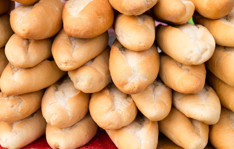 Bread at Local Market Luang Prabang Stock Image - Image of healthy ...