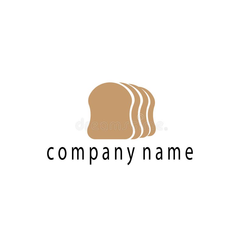 Bread Logo Icon Illustration for Company Design Vector Template Stock ...