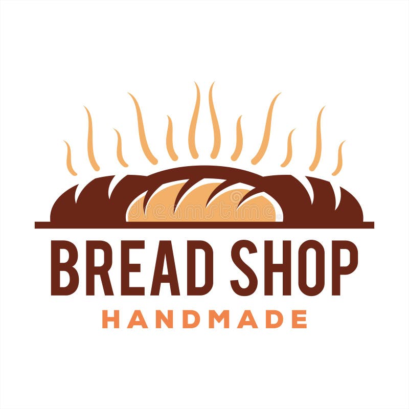 Bread Logo Vector Icon Illustration, Bread Shop House Designs Element ...