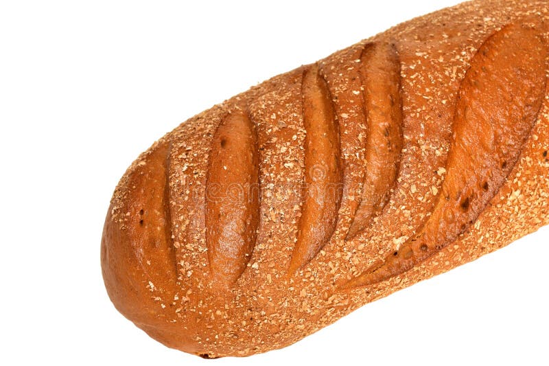 Bread Made from Coarse-grained Flour. Stock Photo - Image of homemade ...