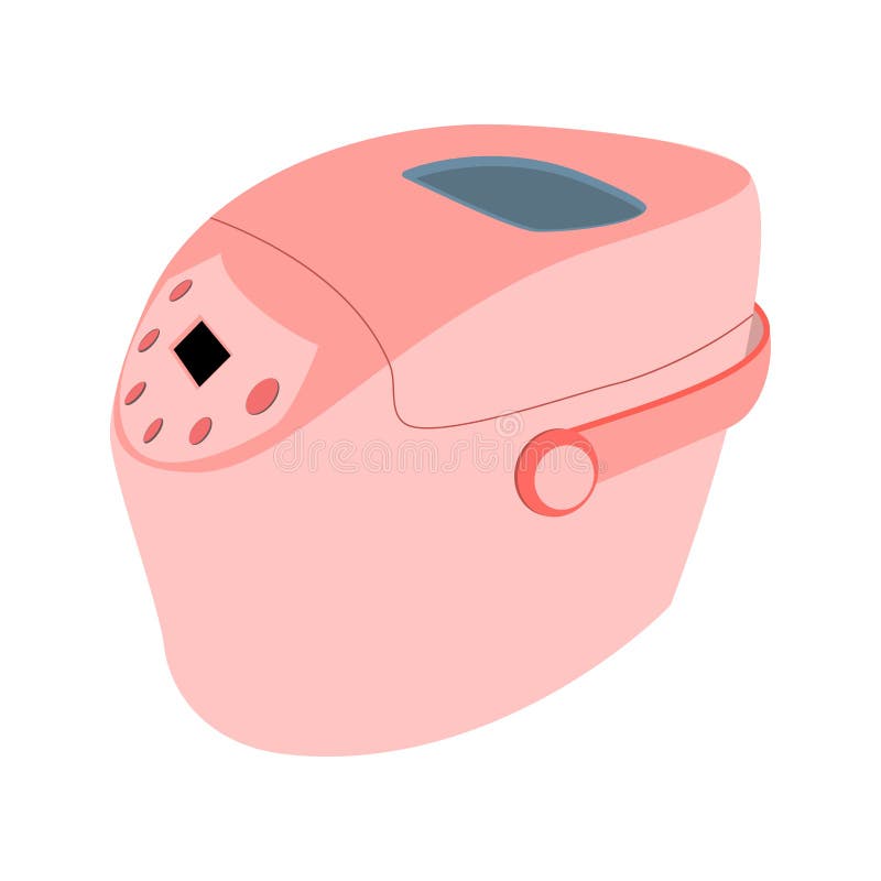 Pink Kitchen Mixer with Bowl Stock Vector - Illustration of household ...