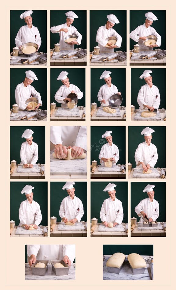 Bread Making Chart stock illustration. Illustration of healthy - 3221581