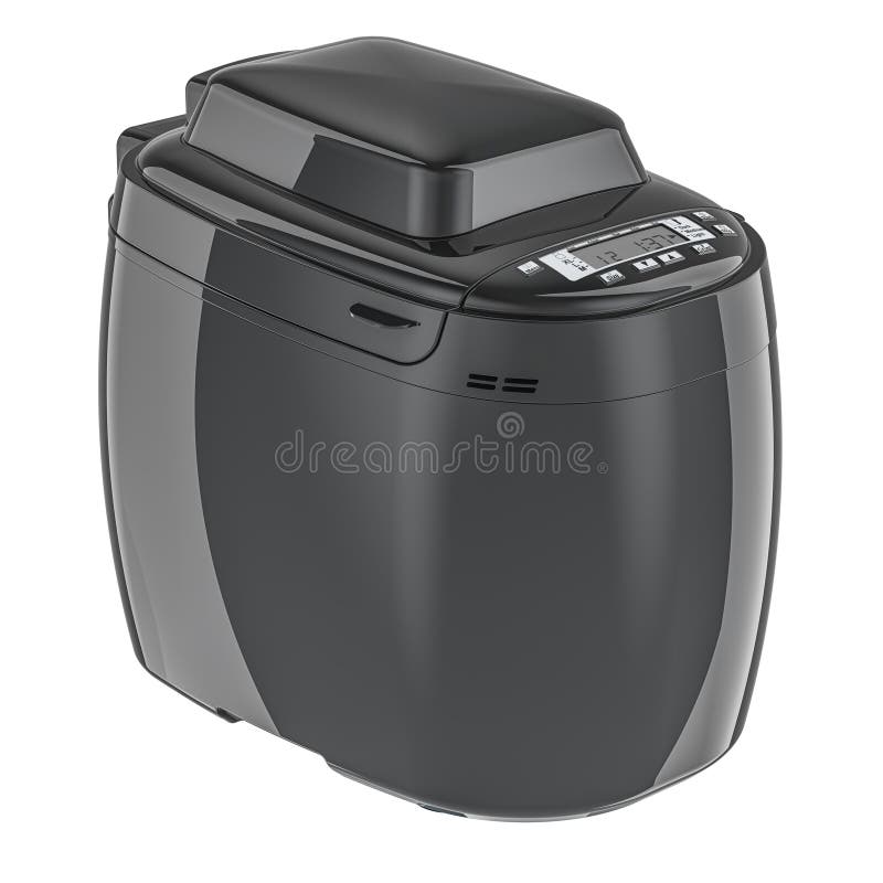 Bread Making Machine, Bread Maker. 3D Rendering Stock Illustration ...