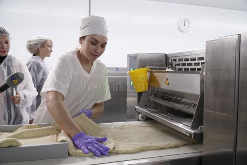 Bread making process. editorial stock image. Image of handmade - 100974064