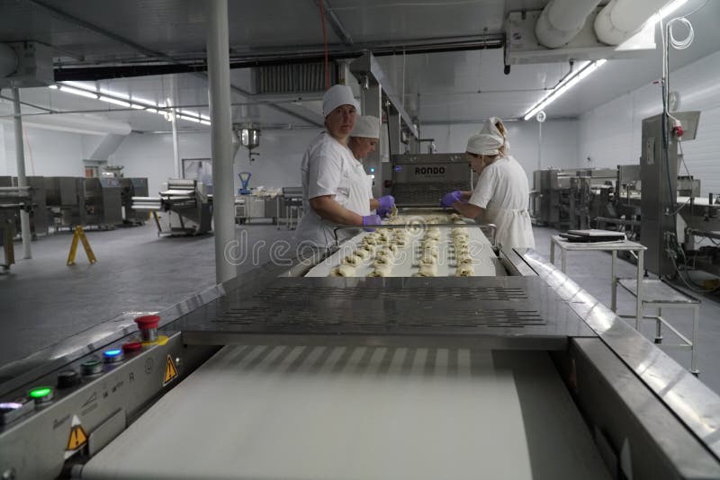Bread making process. stock photo. Image of homemade - 100972690
