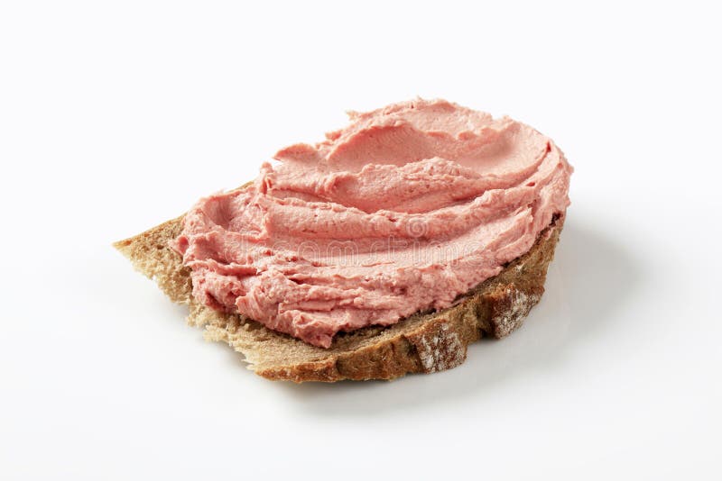 Bread with meat mousse stock photo. Image of pate, ground - 29037960