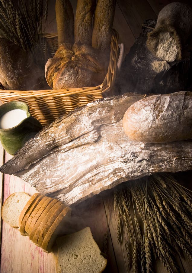 Bread mix stock image. Image of deli, breakfast, bakery - 1955777