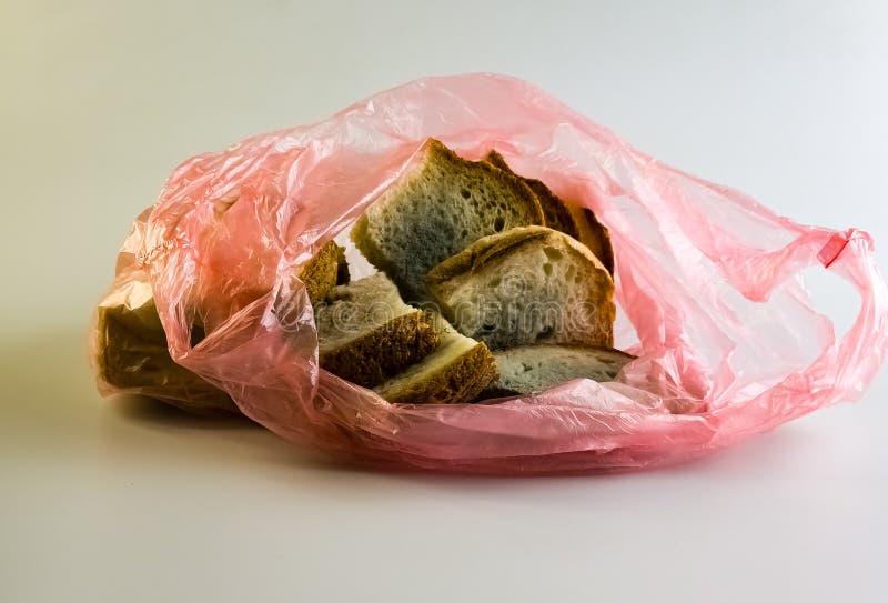 Bread with Mold. the Surface of Moldy Bread. Improper Storage of Bread ...