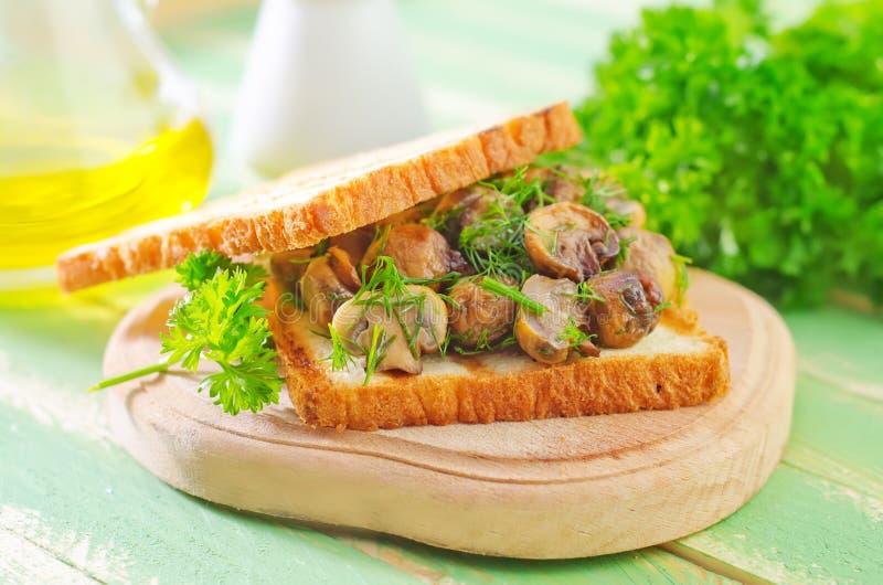 Garlic champignon stock image. Image of restaurant, parsley - 10519577