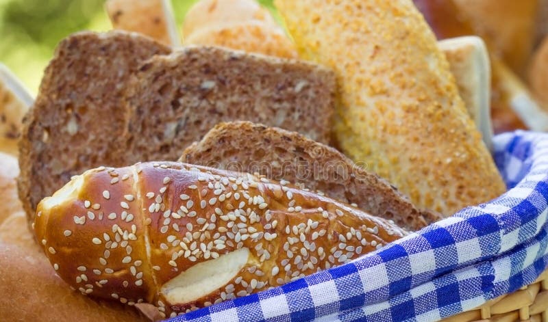 Bread and other pastry stock photo. Image of pretzel - 25381444