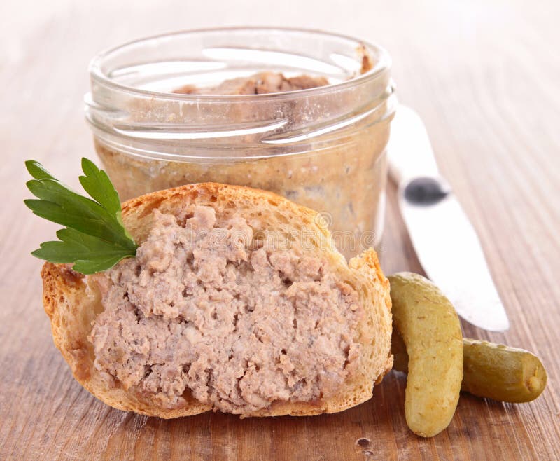 Fish pate stock image. Image of sandwich, mousse, toast - 35704287