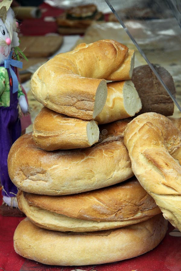 Bread pile stock photo. Image of taste, bread, food, doughnut - 19905790