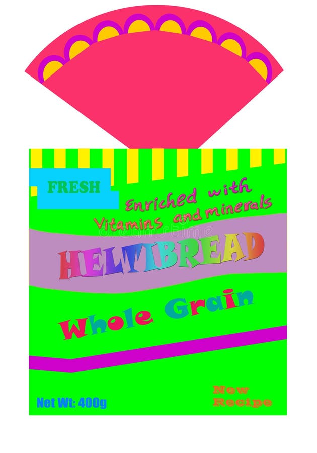 Bread Pop Art stock illustration. Illustration of wholemeal - 57470107