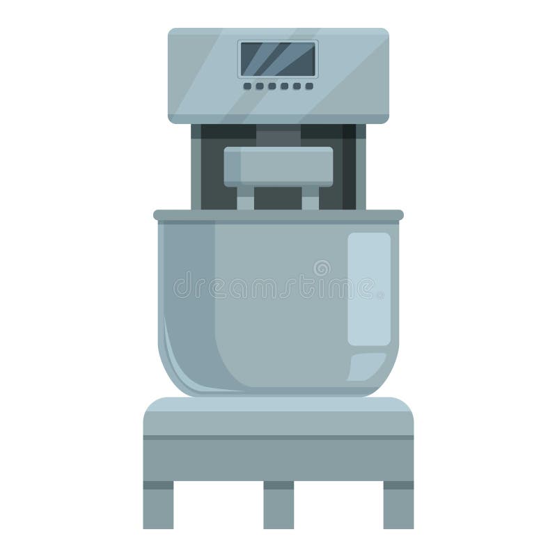 Bread Production Equipment Icon Cartoon Vector. Modern Oven Stock ...