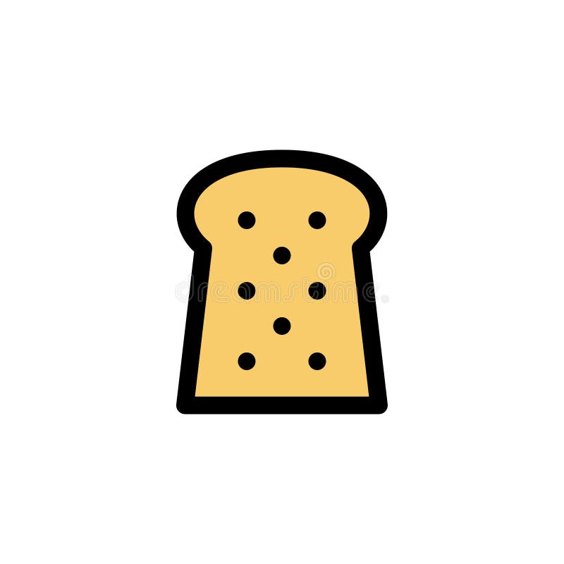 Bread Icon stock vector. Illustration of baker, barley - 266549259