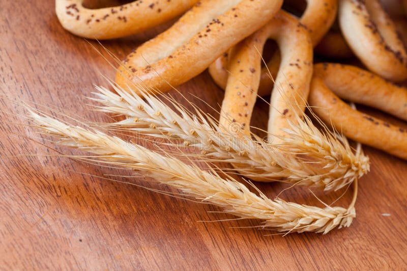 Bread ring stock photo. Image of bublik, rolled, bread - 13232462