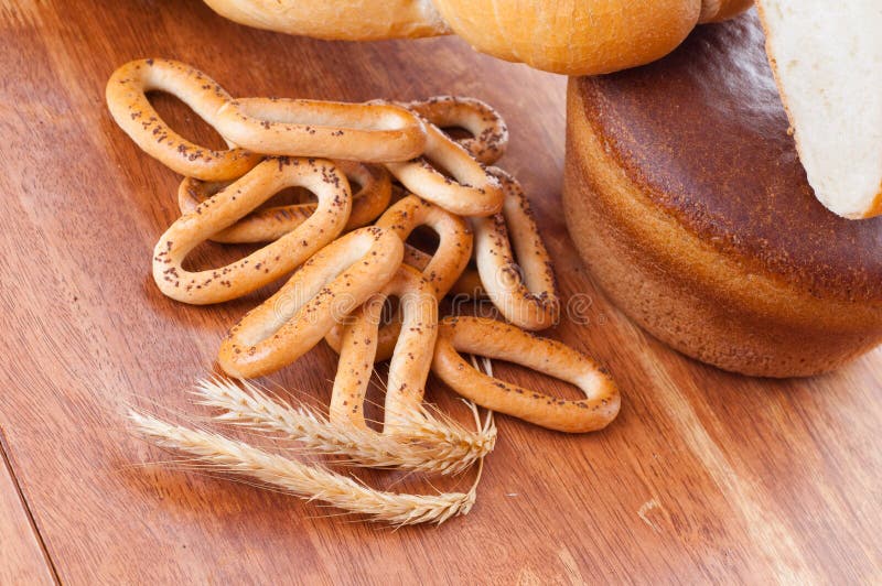 Bread ring stock photo. Image of circle, pastry, bakery - 13232468