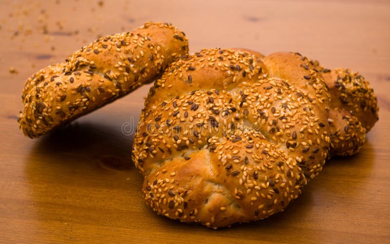 Bread roll stock image. Image of material, restaurant - 12657719