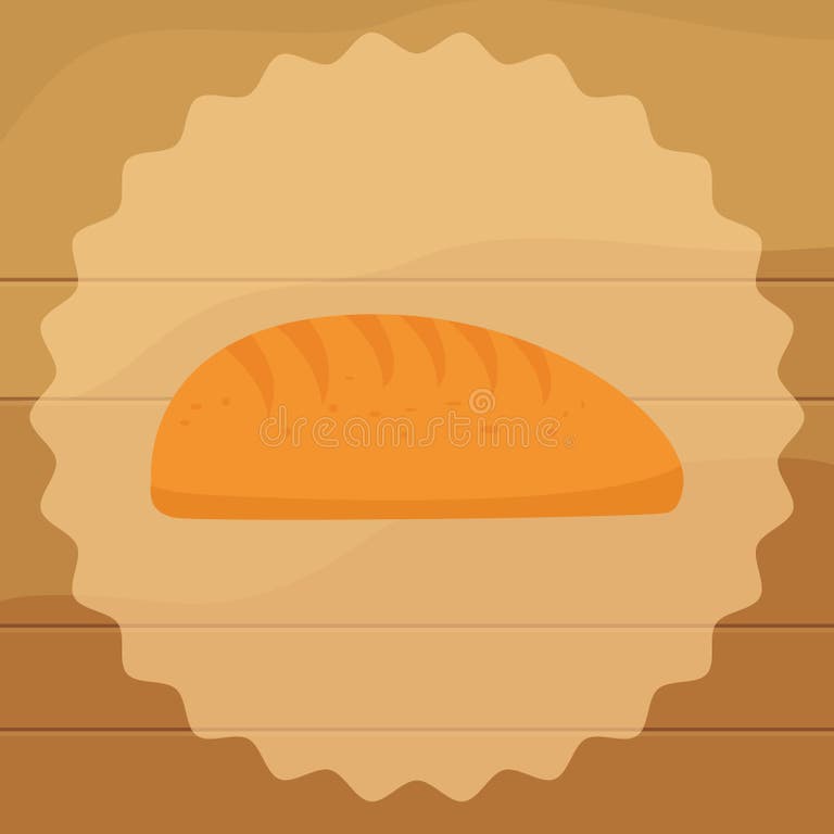 Print stock vector. Illustration of bakery, roll, pastries - 190679383