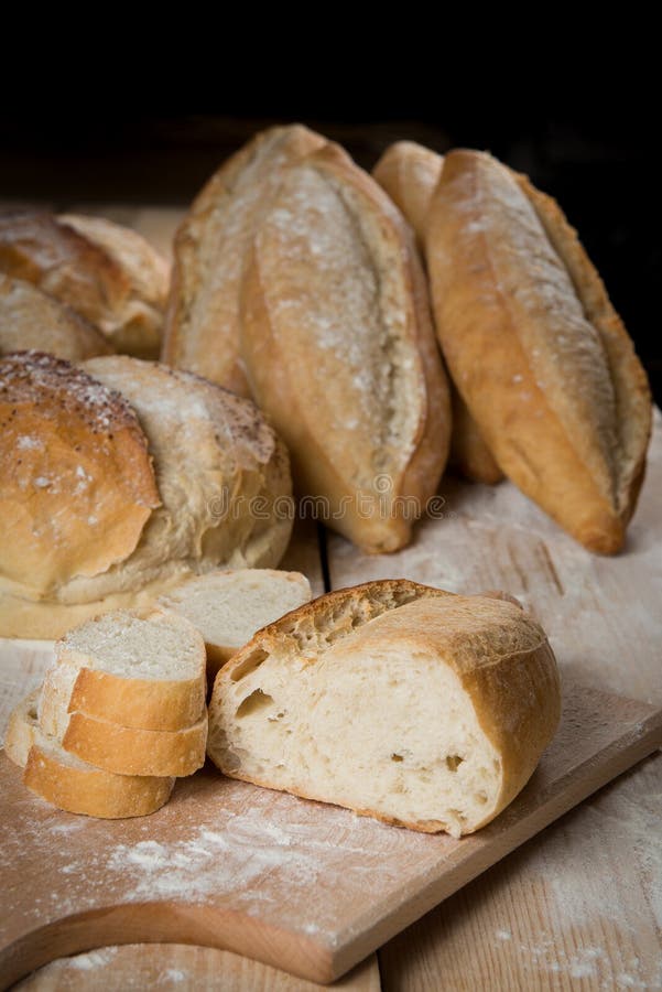 Bread rustic stock photo. Image of grain, healthy, full - 66482528