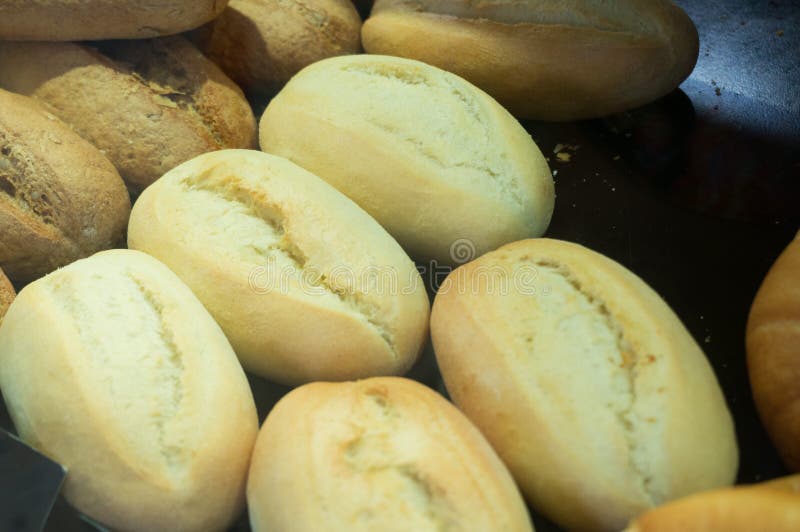 Bread selection stock image. Image of dough, rows, store - 38289269