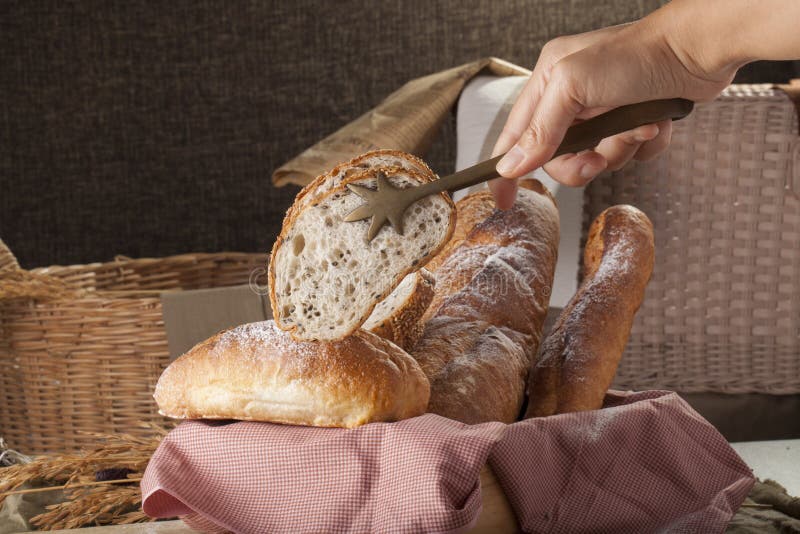 Bread stock photo. Image of bakery, life, absorb, bread - 56922696