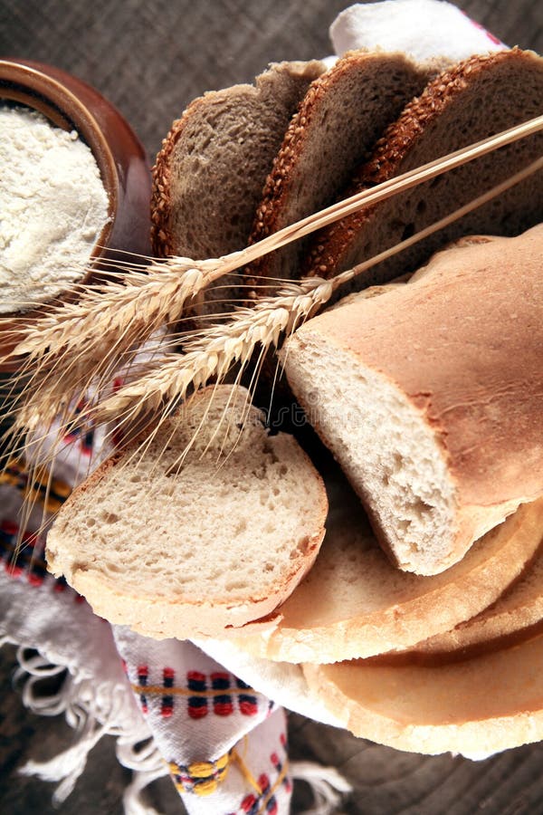 Bread stock photo. Image of white, bakery, agriculture - 39208792