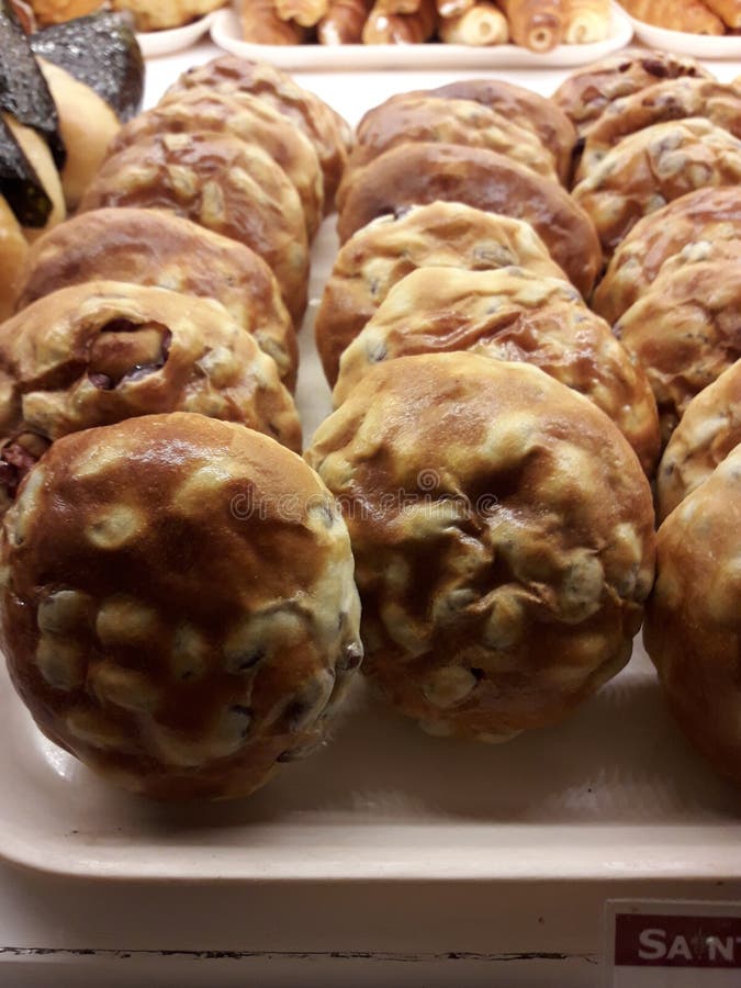 Red bean bread stock image. Image of bread, bakery, bakeryproduct ...