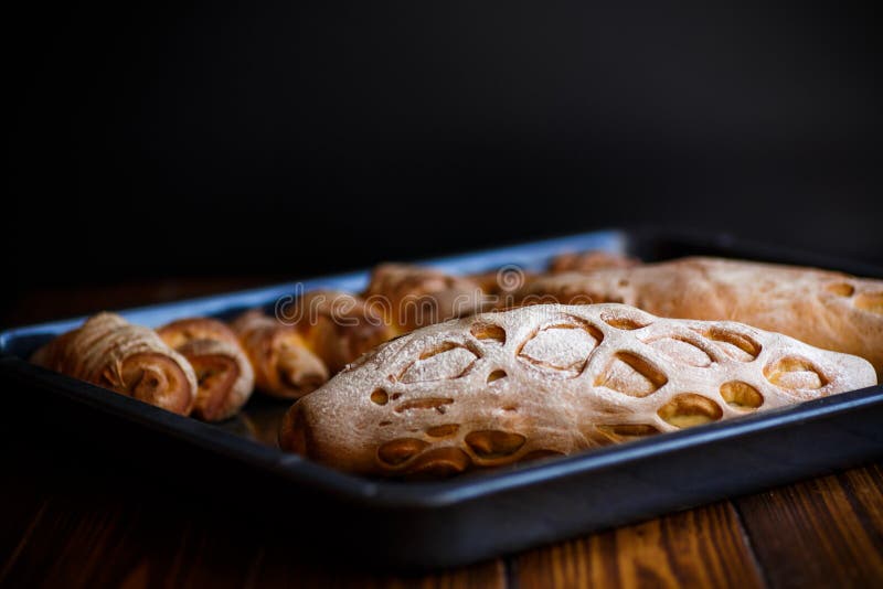 Bread Shaped Cake Made of Heavy Yeast Dough Photographed in the Studio ...