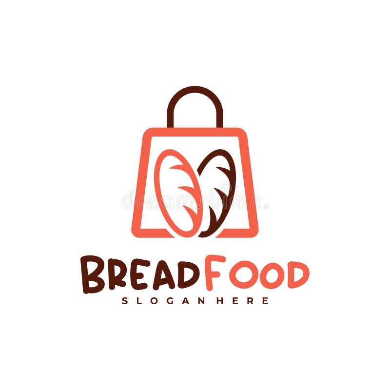 Bread Shop Logo Vector Template, Creative Shop Bread Logo Design ...