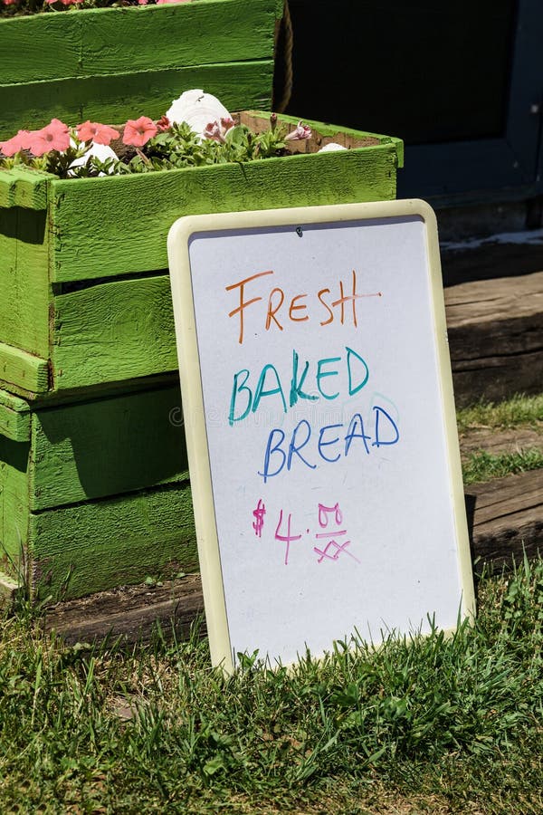 1,336 Fresh Baked Bread Sign Stock Photos - Free & Royalty-Free Stock ...