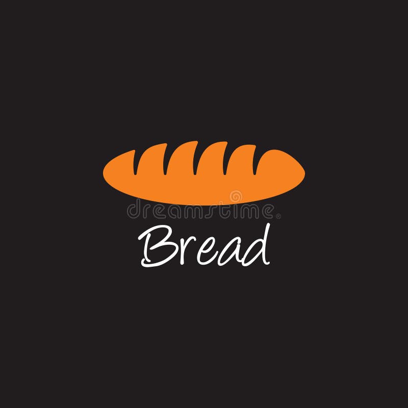 Bread Simple Geometric Logo Vector Stock Vector - Illustration of dough ...