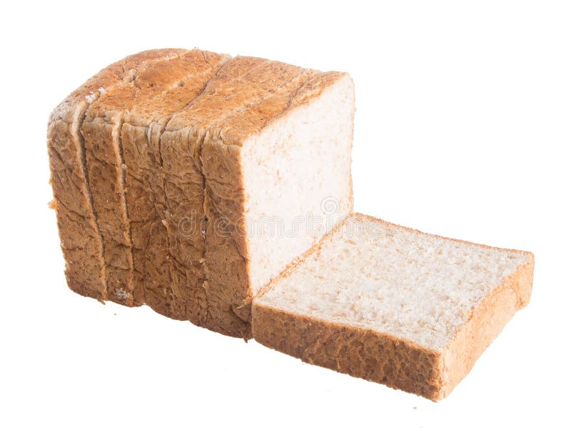 Bread Slice on a Background Stock Photo - Image of nutrition, healthy ...