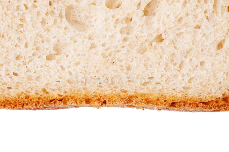 Bread Slice with Golden Crust Stock Image - Image of loaf, bread: 14484463
