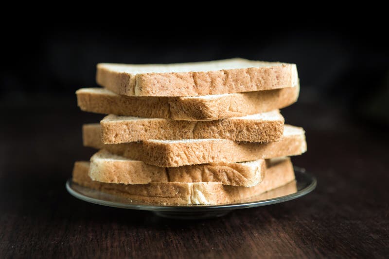 Bread slice stock image. Image of soft, bakery, food - 56410247