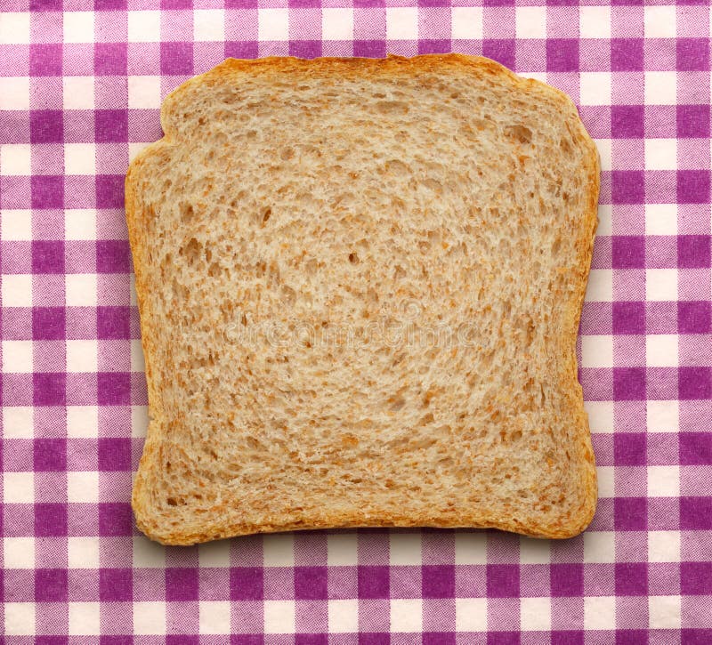 Bread slice stock photo. Image of brown, macro, elongated - 17601156