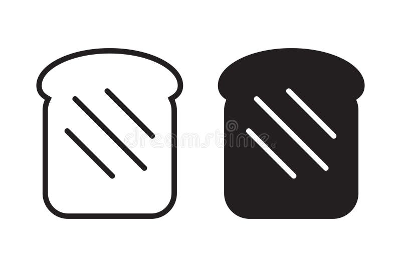 Bread slices icon. stock vector. Illustration of bake - 326193097