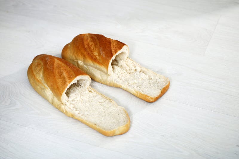 Bread slippers stock image. Image of accessories, shoe - 38471927