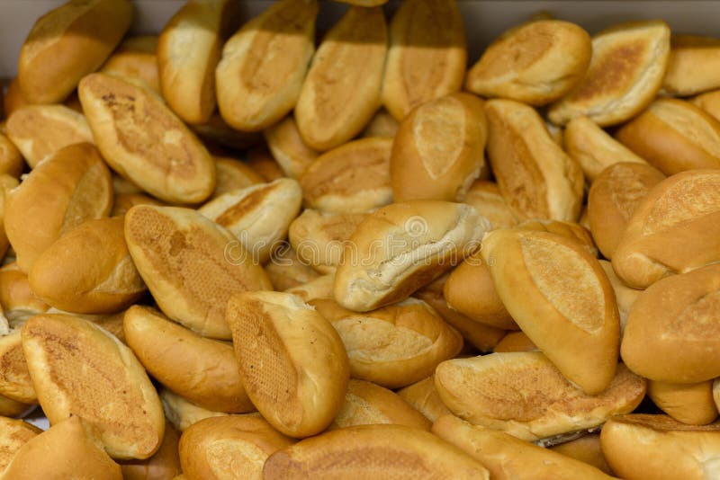 Bread Stand in a Supermarket. Stock Photo - Image of department ...
