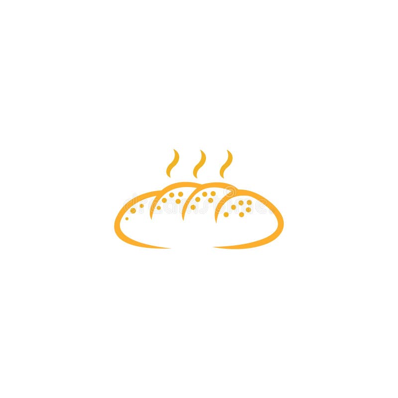 Bread Symbol Vector Logo Template Stock Illustration - Illustration of ...