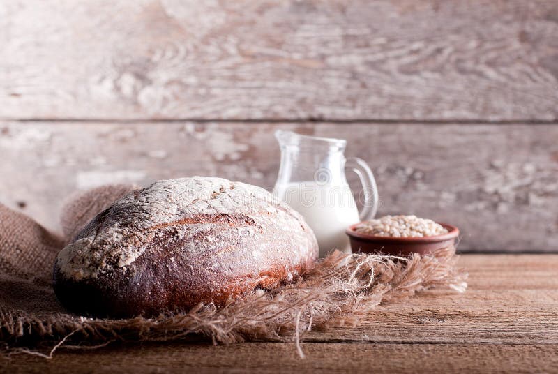 Bread on the table ab stock photo. Image of grain, food - 68570068
