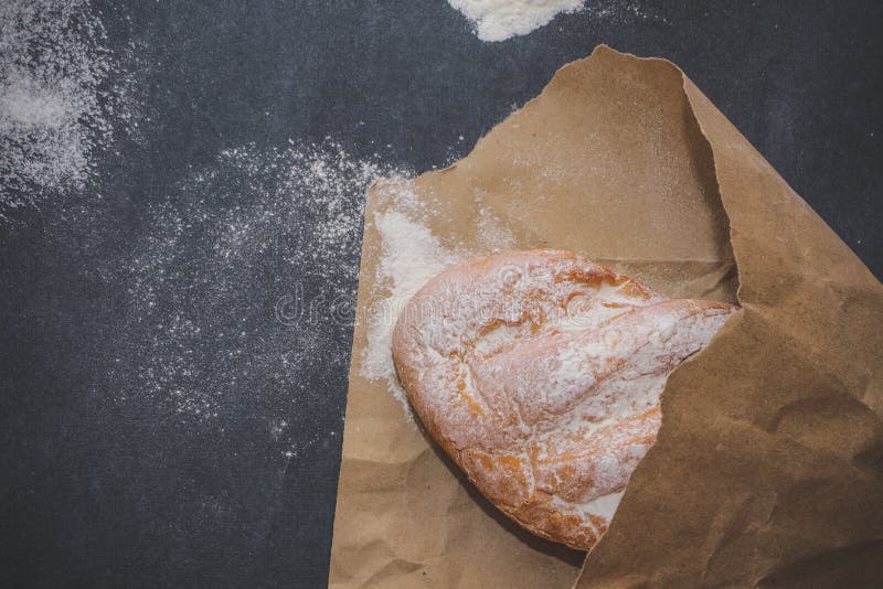 Bread on the Table Just from the Stove. Stock Photo - Image of bakery ...