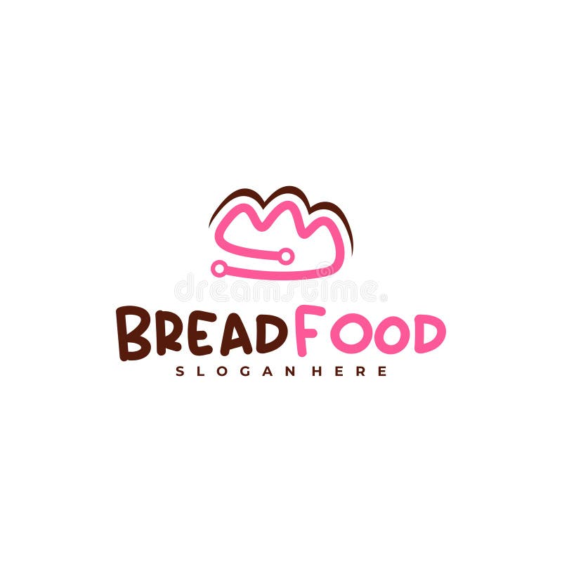 Bread Tech Logo Vector Template, Creative Tech Bread Logo Design ...
