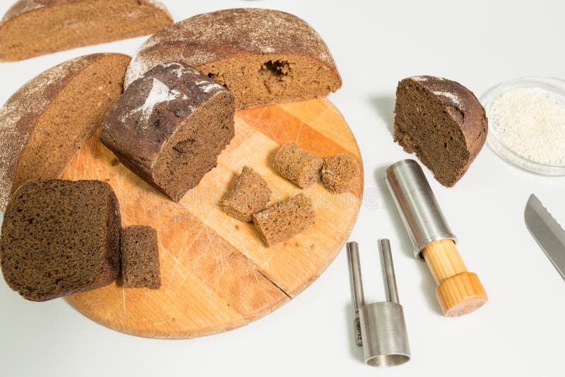 Bread Tests in a Laboratory Stock Image - Image of college, manufacture ...