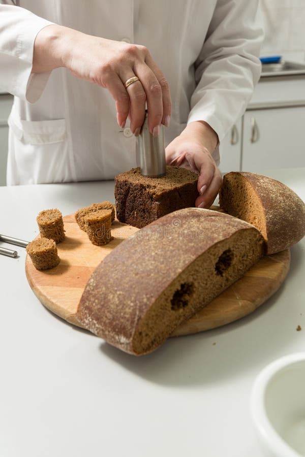 Bread Tests in a Laboratory Stock Image - Image of college, manufacture ...